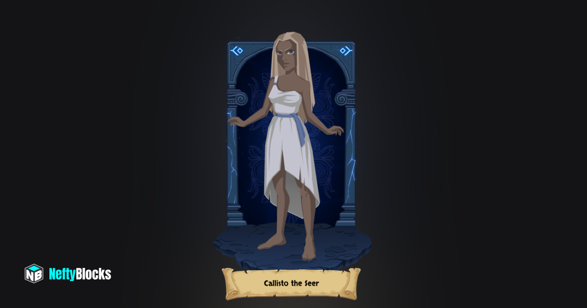 Callisto the Seer | NeftyBlocks | The #1 Trade to Earn NFT Marketplace on WAX