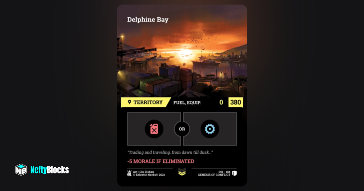 Delphine Bay #327 | NeftyBlocks | The #1 Trade to Earn NFT Marketplace ...