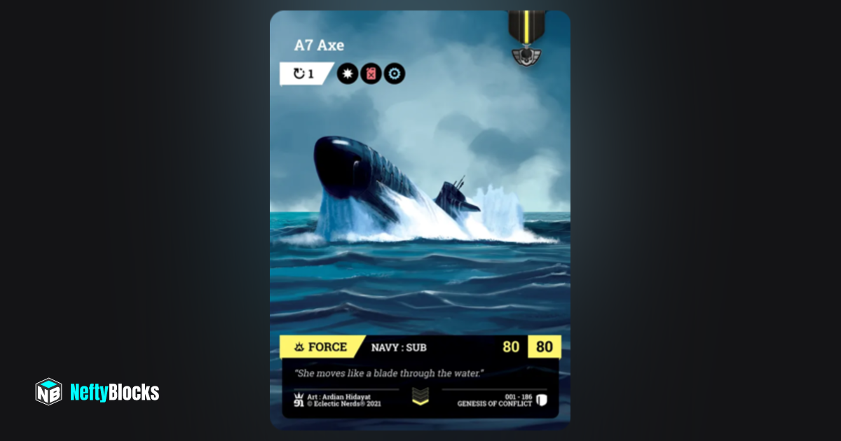 A7 Axe | NeftyBlocks | The #1 Trade to Earn NFT Marketplace on WAX