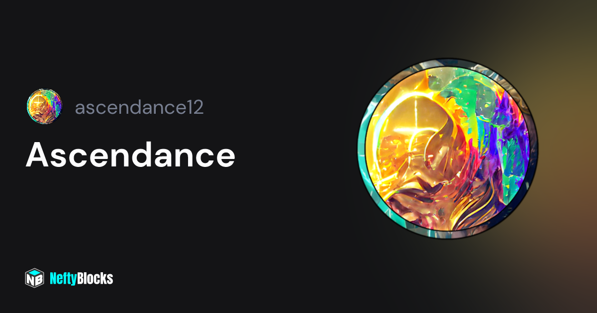 Blends - ascendance12 on NeftyBlocks | The #1 Trade to Earn NFT ...