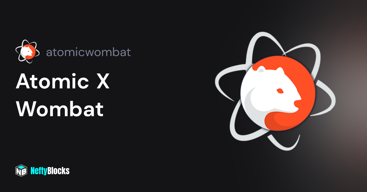 Drops - atomicwombat on NeftyBlocks | The #1 Trade to Earn NFT Marketplace on WAX