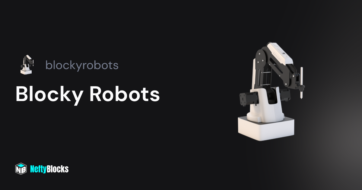 blockyrobots on NeftyBlocks | The #1 Trade to Earn NFT Marketplace on WAX