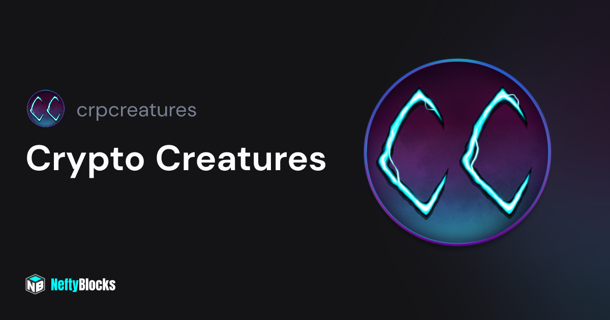 crpcreatures on NeftyBlocks | The #1 Trade to Earn NFT Marketplace on WAX