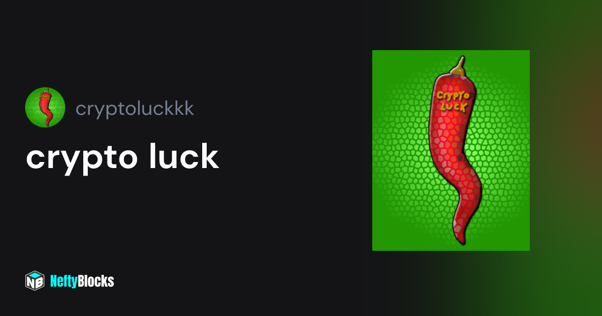 Packs - cryptoluckkk on NeftyBlocks | The #1 Trade to Earn NFT ...