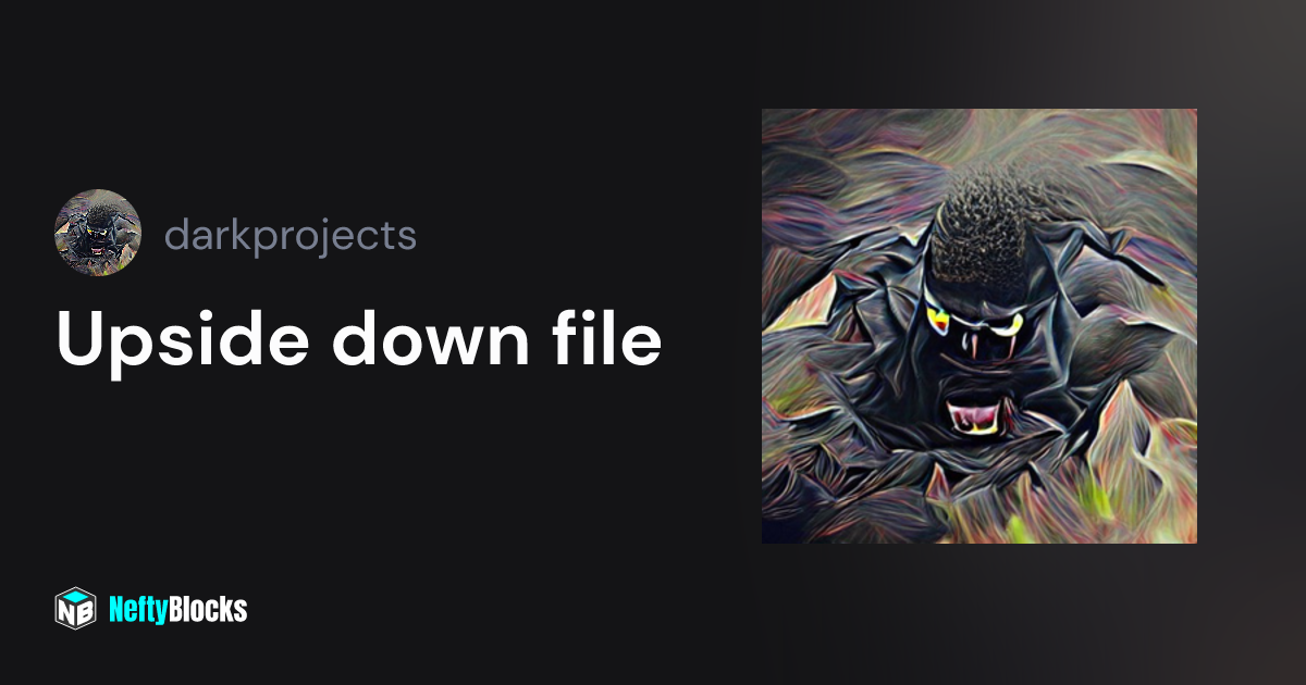 darkprojects on NeftyBlocks | The #1 Trade to Earn NFT Marketplace on WAX