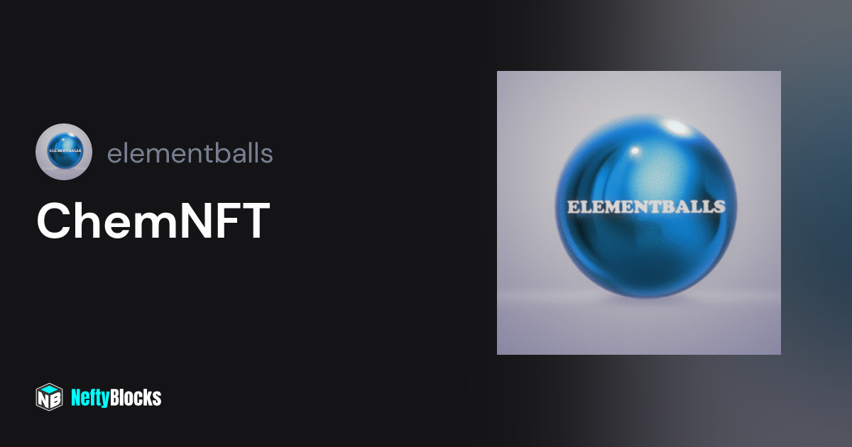 elementballs on NeftyBlocks | The #1 Trade to Earn NFT Marketplace on WAX