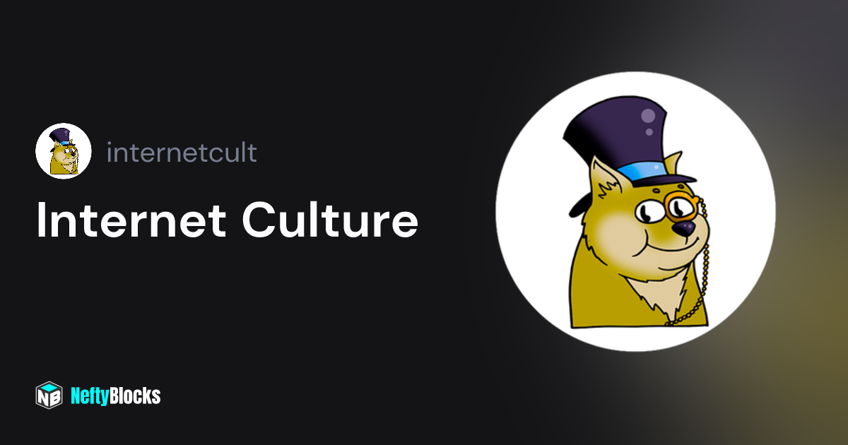 Drops - internetcult on NeftyBlocks | The #1 Trade to Earn NFT ...