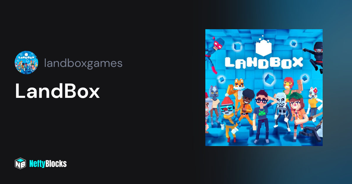 Packs - landboxgames on NeftyBlocks | The #1 Trade to Earn NFT ...