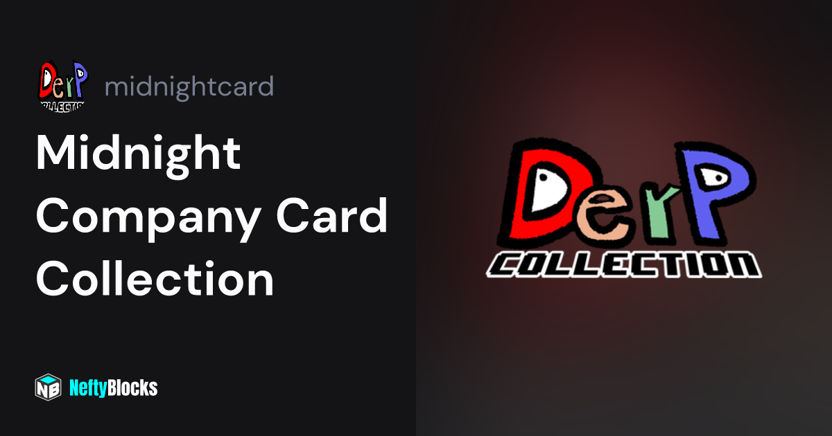 midnightcard on NeftyBlocks | The #1 Trade to Earn NFT Marketplace on WAX