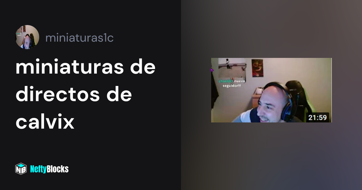 miniaturas1c on NeftyBlocks | The #1 Trade to Earn NFT Marketplace on WAX