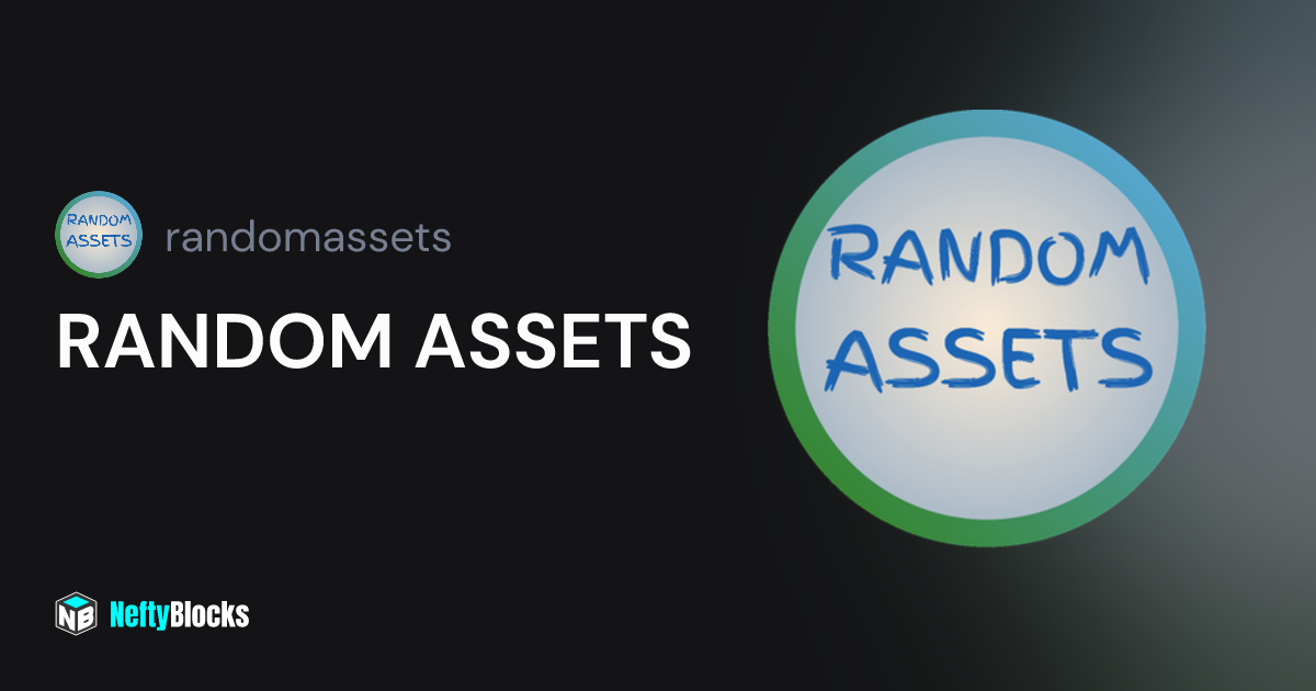 Drops - randomassets on NeftyBlocks | The #1 Trade to Earn NFT ...