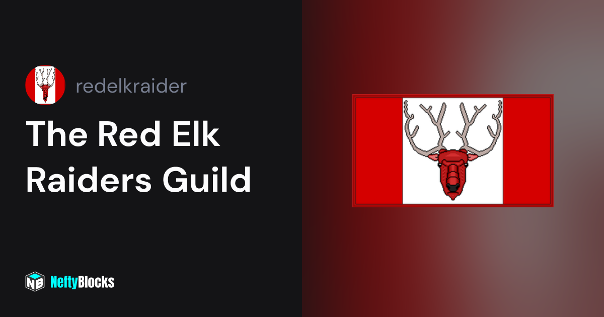 redelkraider on NeftyBlocks | The #1 Trade to Earn NFT Marketplace on WAX