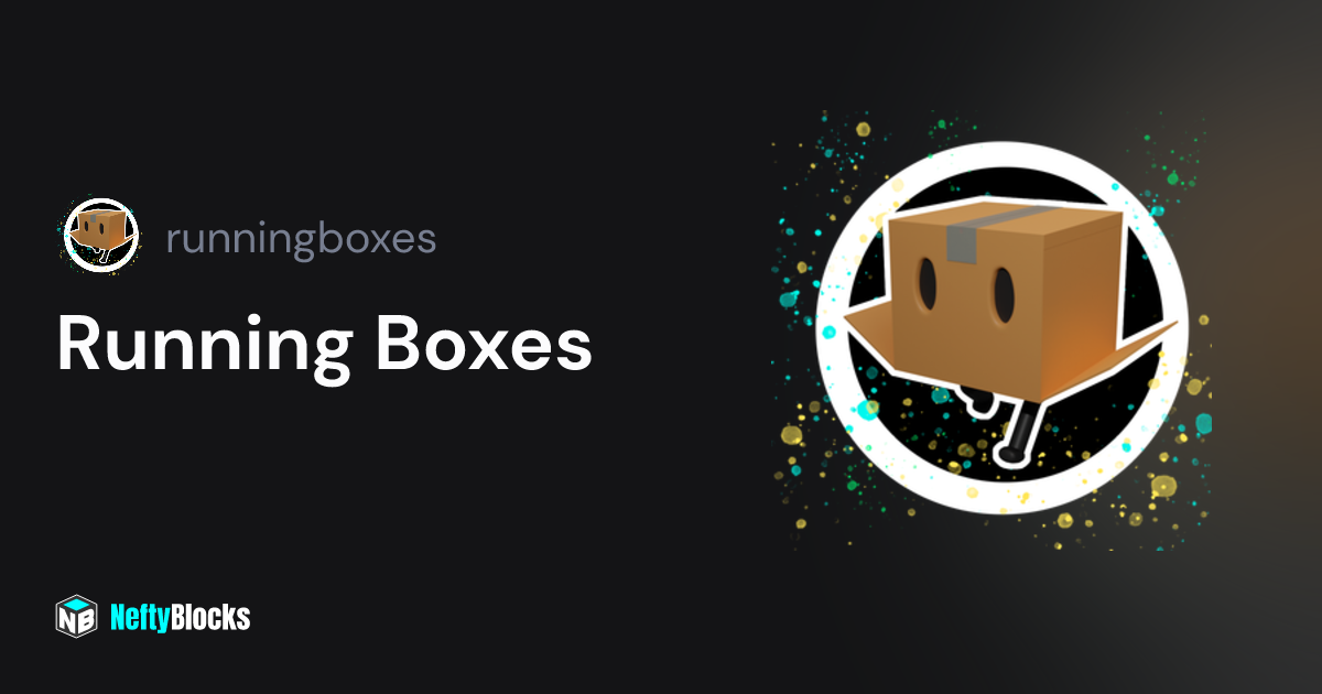 runningboxes on NeftyBlocks | The #1 Trade to Earn NFT Marketplace on WAX