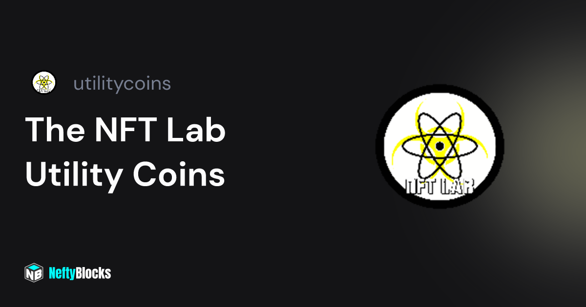utilitycoins on NeftyBlocks | The #1 Trade to Earn NFT Marketplace on WAX