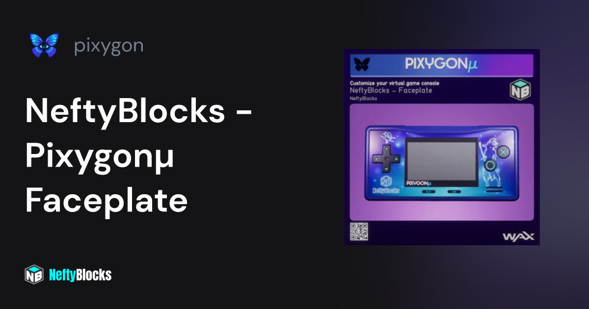 NeftyBlocks - Pixygonµ Faceplate - pixygon on NeftyBlocks | The #1 Trade to Earn NFT Marketplace ...