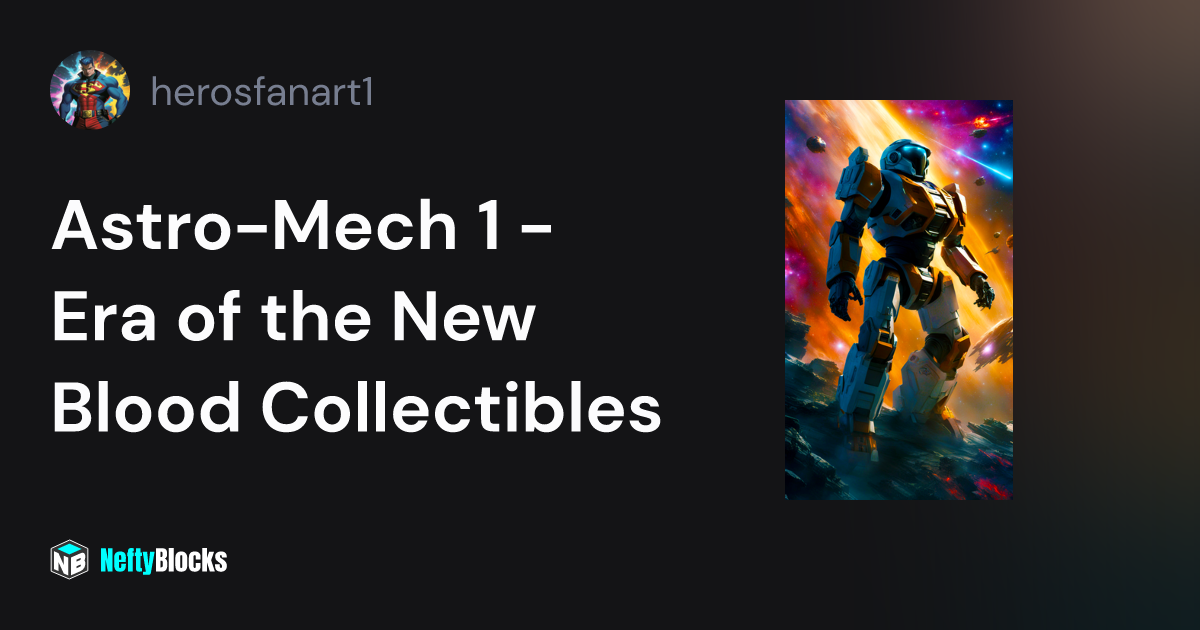 Astro-Mech 1 - Era of the New Blood Collectibles - herosfanart1 on ...