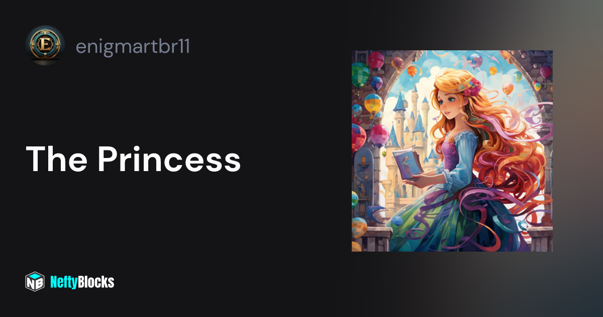 The Princess - enigmartbr11 on NeftyBlocks | The #1 Trade to Earn NFT ...