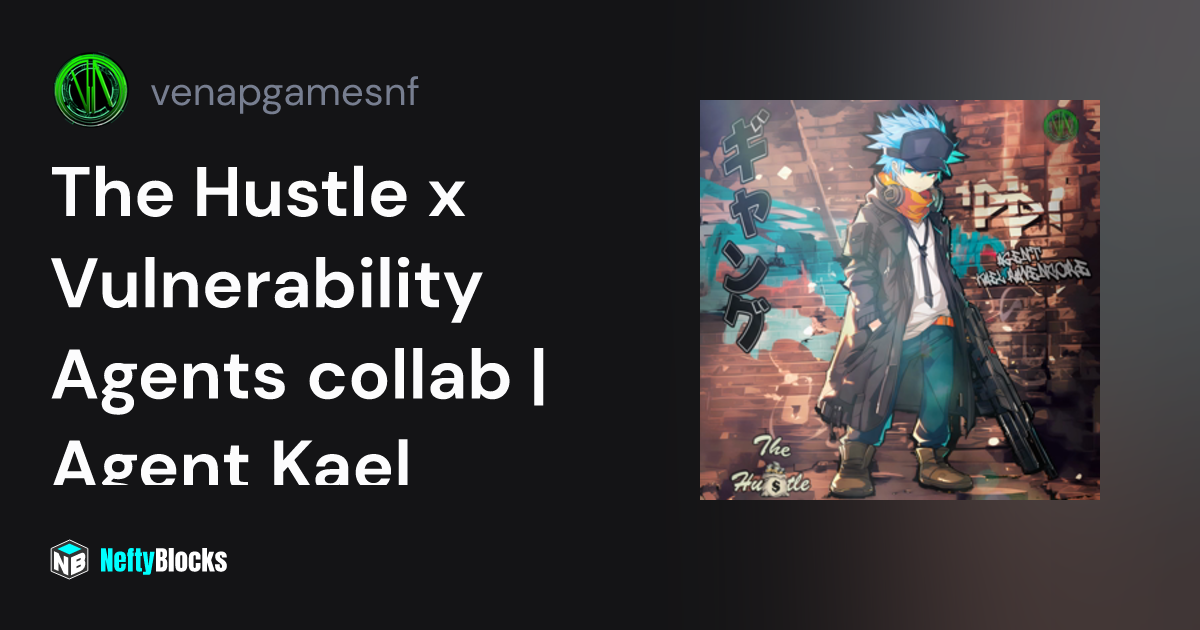 The Hustle x Vulnerability Agents collab | Agent Kael Ravencore in The Hustle - venapgamesnf on ...
