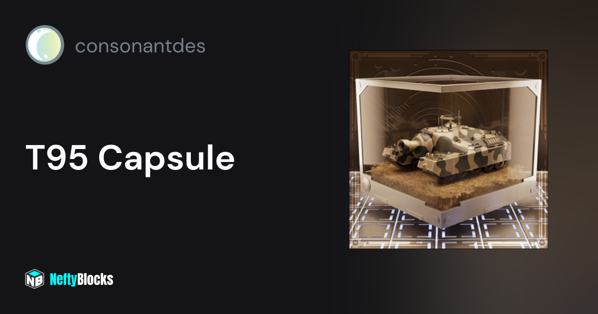 T95 Capsule - consonantdes on NeftyBlocks | The #1 Trade to Earn NFT ...