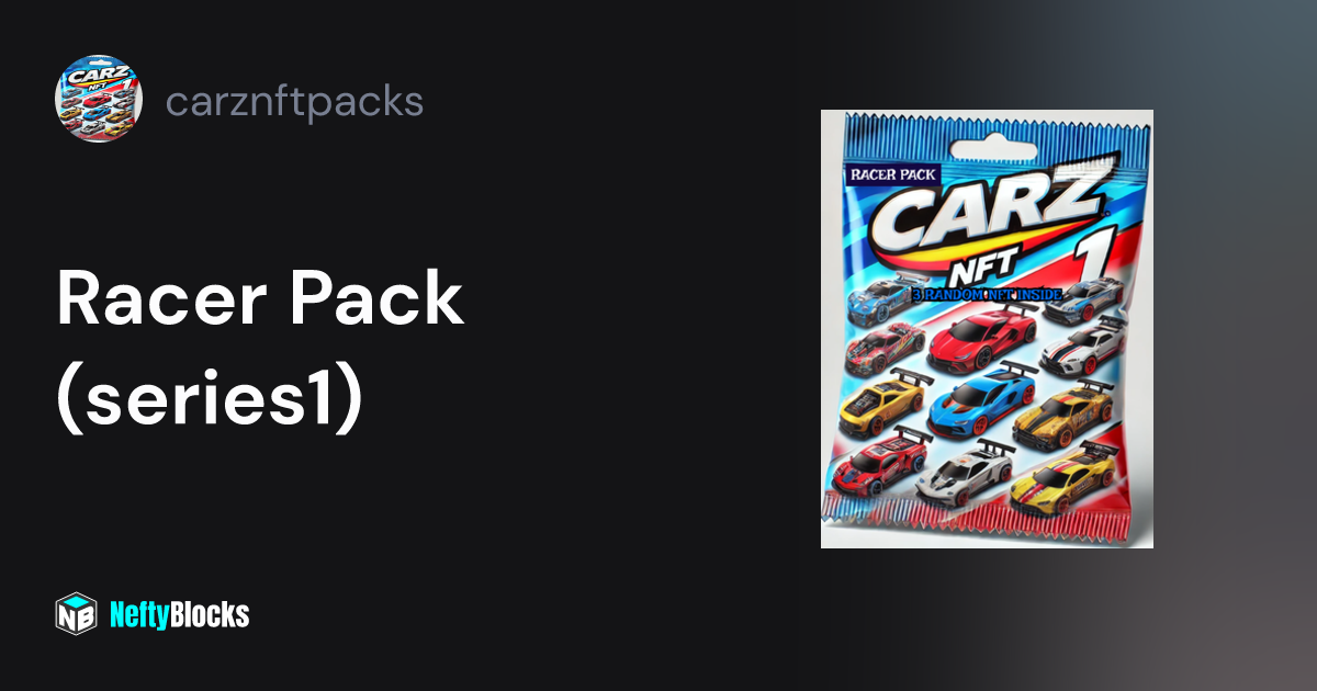 Racer Pack (series1) - carznftpacks on NeftyBlocks | The #1 Trade to ...