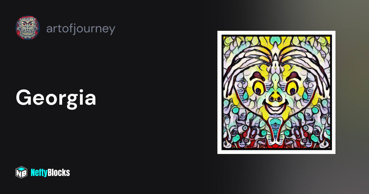 Georgia - grimfolkscol on NeftyBlocks | The #1 Trade to Earn NFT ...